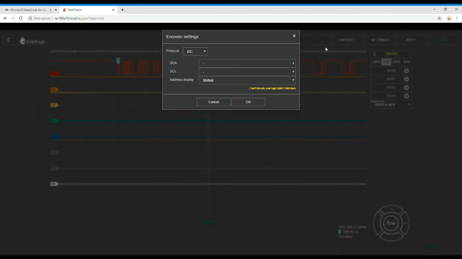 Red Pitaya Logic Analyzer