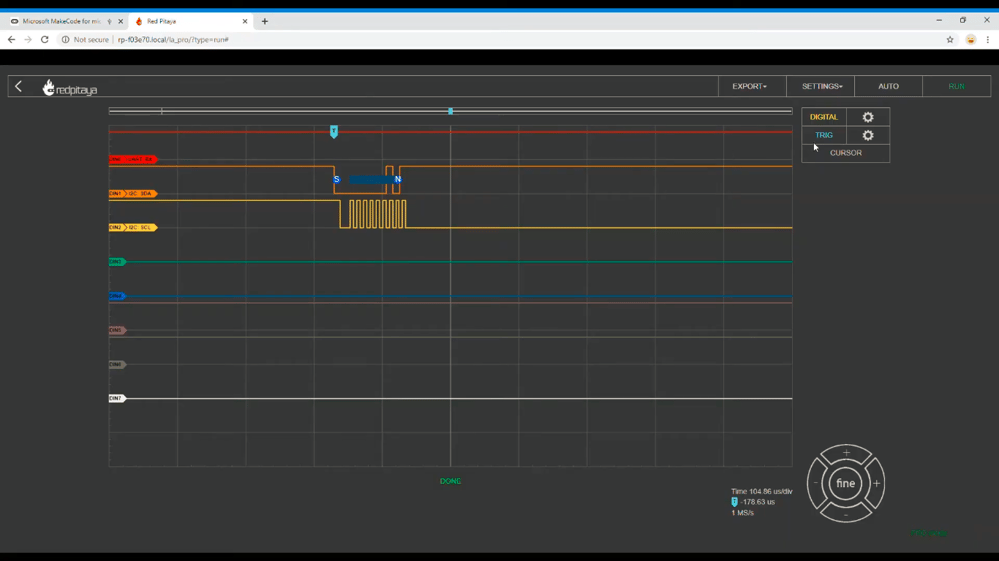 Red Pitaya Logic Analyzer